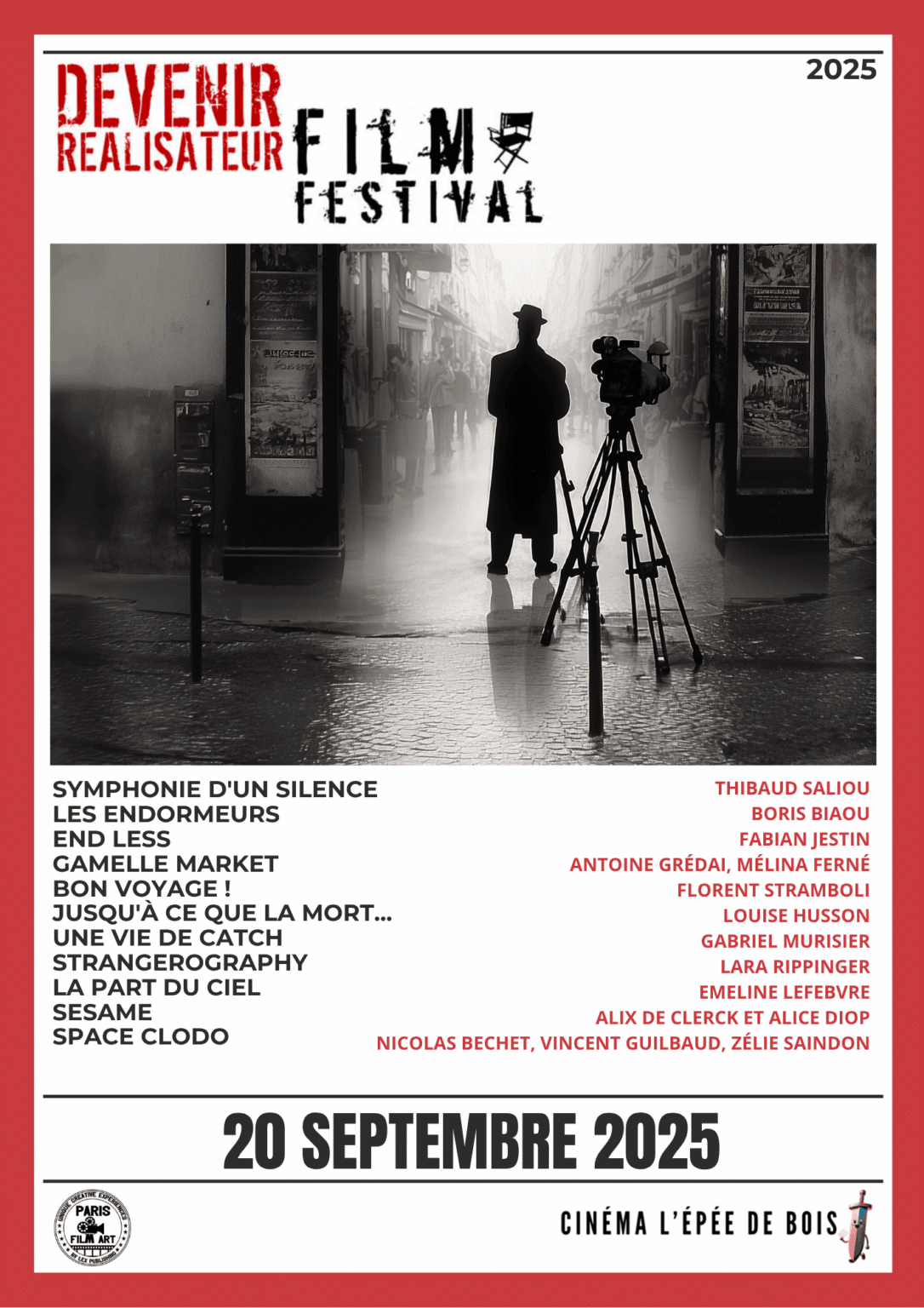 Devenir Realisateur Film Festival 2025 : La sélection révélée